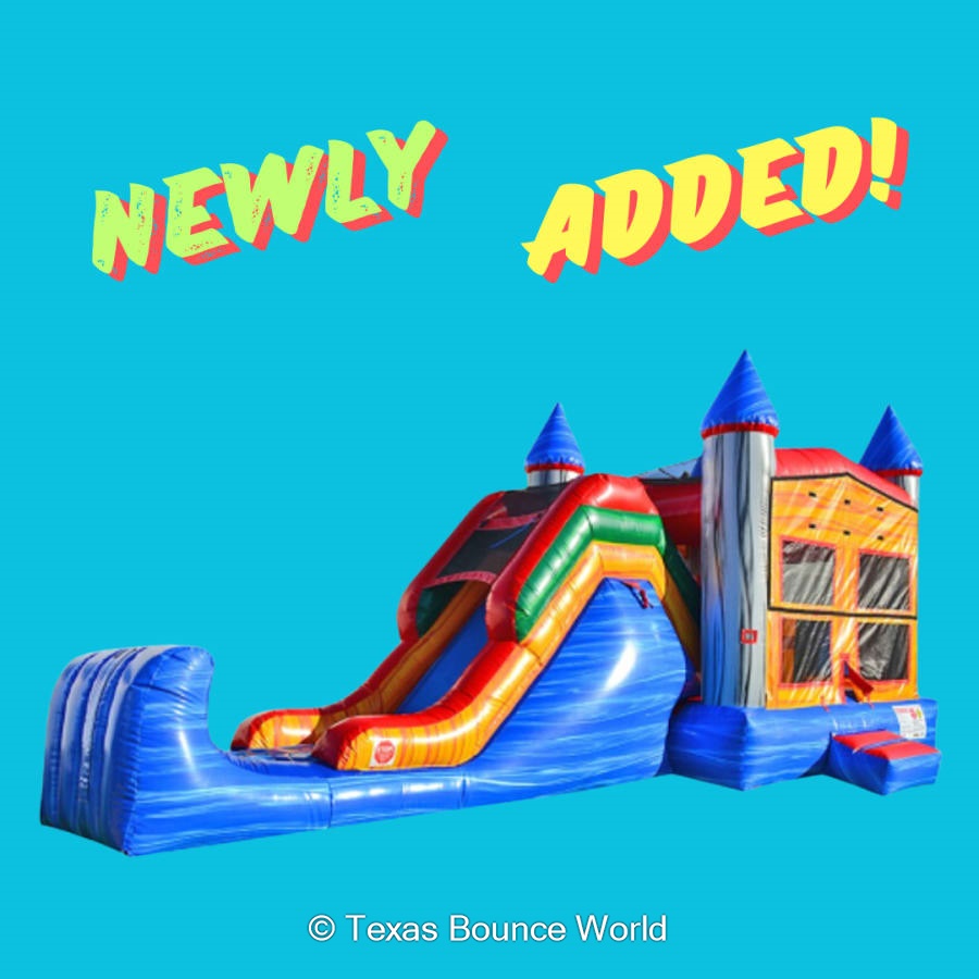 Inflatable Slide & Bounce House Rental Combos in The Woodlands TX